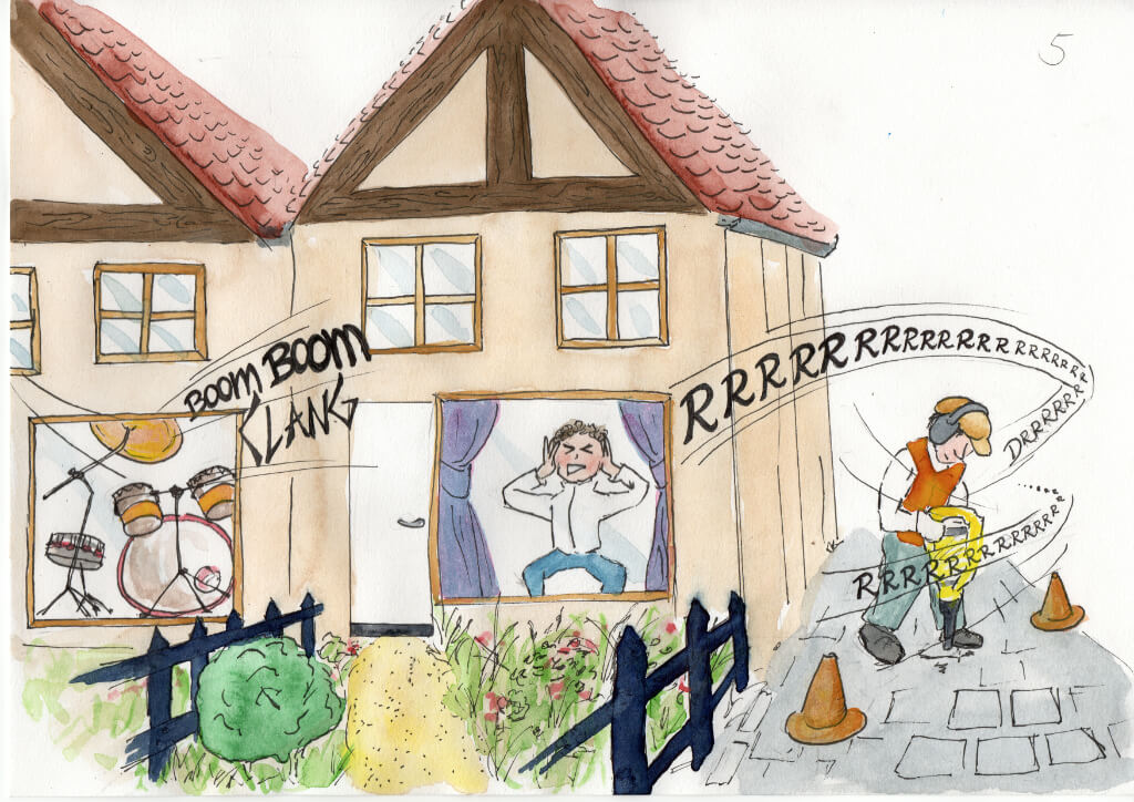 Geluidsoverlast door verbouwing | Lees hier uw mogelijkheden | Strooming